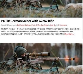 POTD: German Sniper with G22A2 Rifle | thefirearmblog.com
